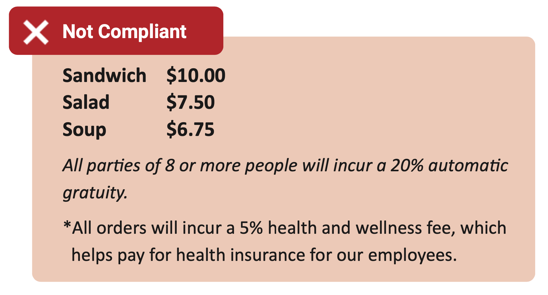 2025 Price Transparency Guidance - Hospitality Minnesota